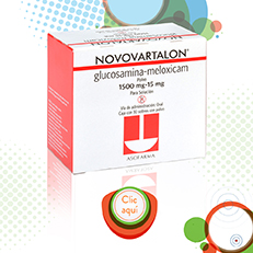 Novovartalon, glucosamina, osteoartrosis, polvo, Asofarma, RX-traumatologia