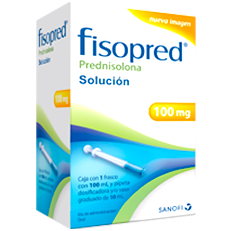 Fisopred, prednisolona, corticoesteroide, solución oral, Sanofi, RX ...