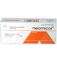 Neomicol, miconazol, micosis vaginales, óvulos, Medix, RX-ginecologia