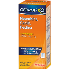 Optazol-Ko, neomicina, diarrea, suspensión, Hormona, RX-gastroenterologia