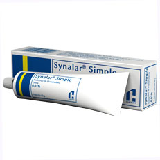 Synalar Simple, fluocinolona, dermatitis, crema, Chinoin, RX-dermatologia