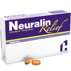 Neuralin Relief, ketoprofeno, neuropatías, tabletas, Chinoin, RX ...