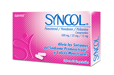 Syncol, paracetamol, dolor menstrual, comprimidos, Sanfer, OTC