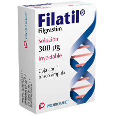 Filatil, filgrastim, neutropenia, solución, Probiomed, RX-rx