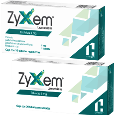 Zyxem, levocetirizina, alergias, tabletas, GlaxoSmithKline, RX-rx
