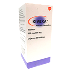 Kivexa, abacavir, lamivudina, infección VIH, tabletas, Glaxo, RX ...