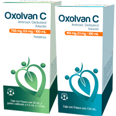 Oxolvan C, ambroxol, clenbuterol, brocoespasmo, solución, Bruluart, RX-rx