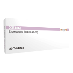 Xenq, exemestano, cáncer de mama, tabletas, Accord, RX-rx