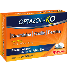 Optazol-Ko, neomicina, diarrea, tabletas, Hormona, RX-gastroenterologia