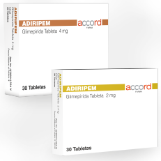 Adiripem, glimepirida, diabetes mellitus, tabletas, Accord, RX ...