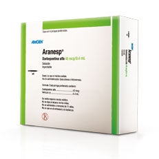 Aranesp, darbepoetina alfa, solución inyectable indicada para el ...