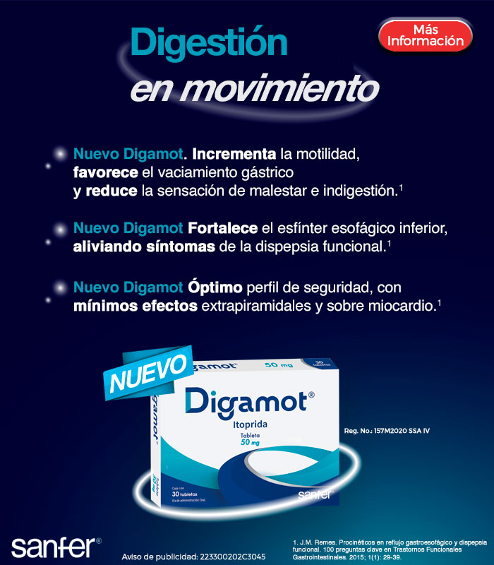 Para una mejor digestión, pruebe el nuevo DIGAMOT