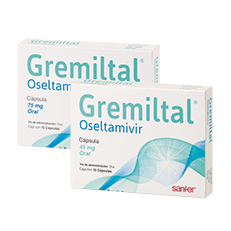 Gremiltal, oseltamivir, influenza, cápsulas, Sanfer, RX-antiinfecciosos