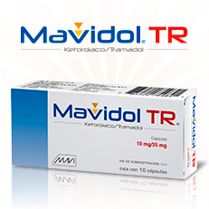 Mavidol TR, tramadol, ketorolaco, dolor, cápsulas, Mavi, RX-traumatologia