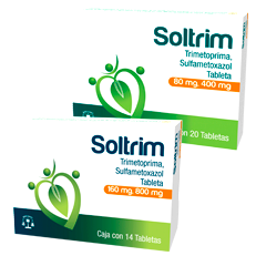 Soltrim, trimetoprima, antibiótico, tabletas, Bruluart, RX