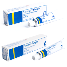 Synalar Simple, fluocinolona, dermatitis, crema, Chinoin, RX-dermatologia