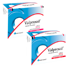 Valprosid, valproato, epilepsia, tabletas, Armstrong, RX-neuropsiquiatria
