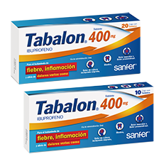 Tabalon 400, ibuprofeno, inflamación, dolor, tabletas, Kendrick, RX ...