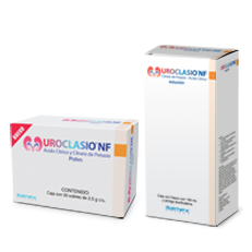 Uroclasio NF, potasio, ácido cítrico, solución, Italmex, RX-urologia
