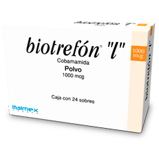 Biotrefón L, cobamamida, polvo, Italmex, RX-gastroenterologia